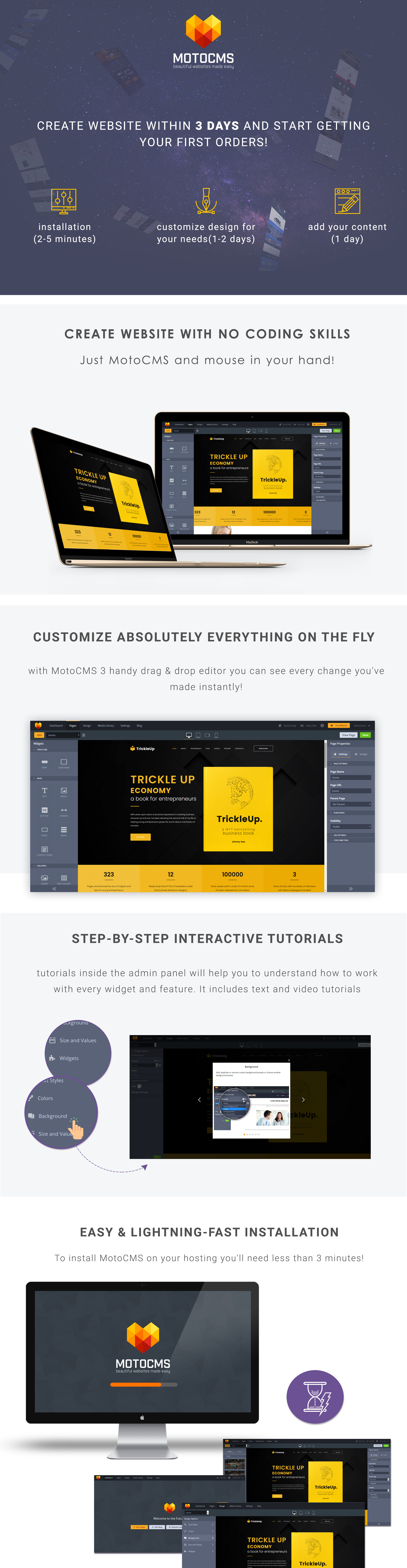 Ebook Website Design for Digital Book Site - MotoCMS Ebook Website Design for Digital Book Site - MotoCMS