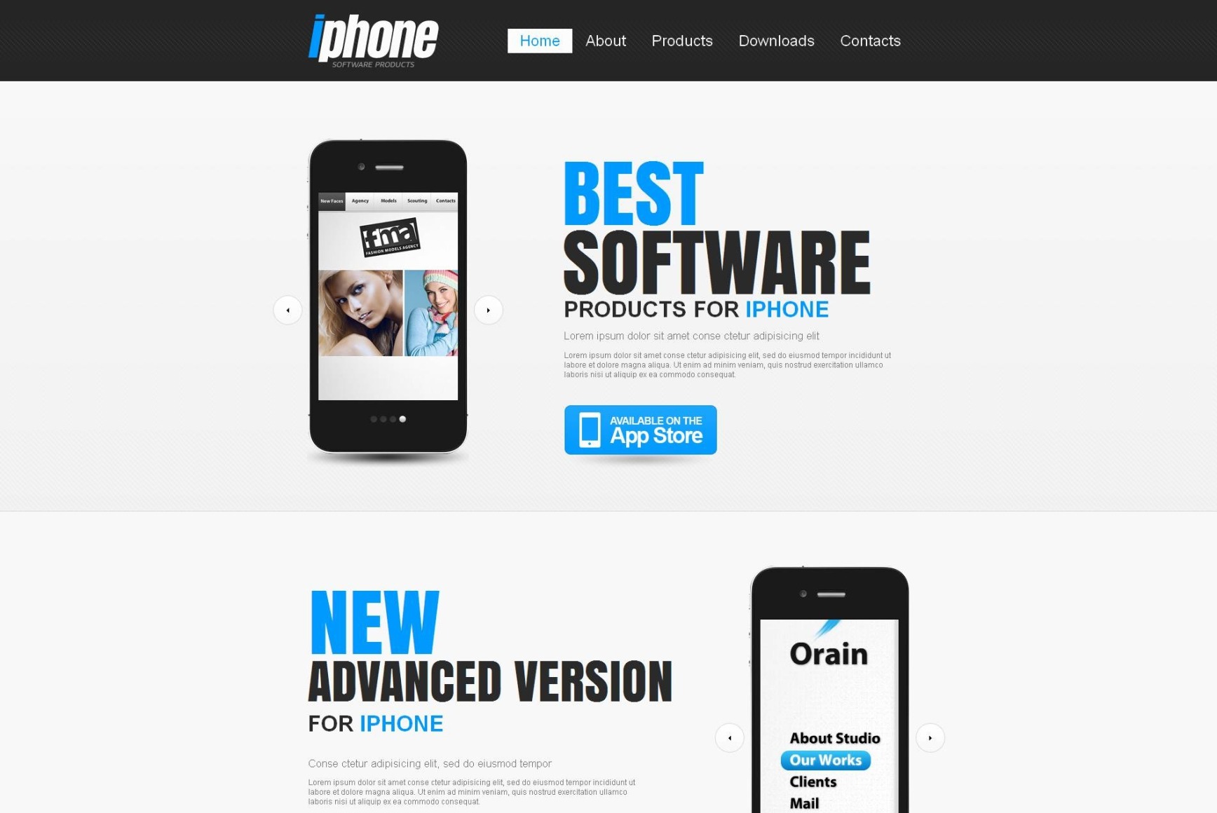 Software Development Website Template - MotoCMS