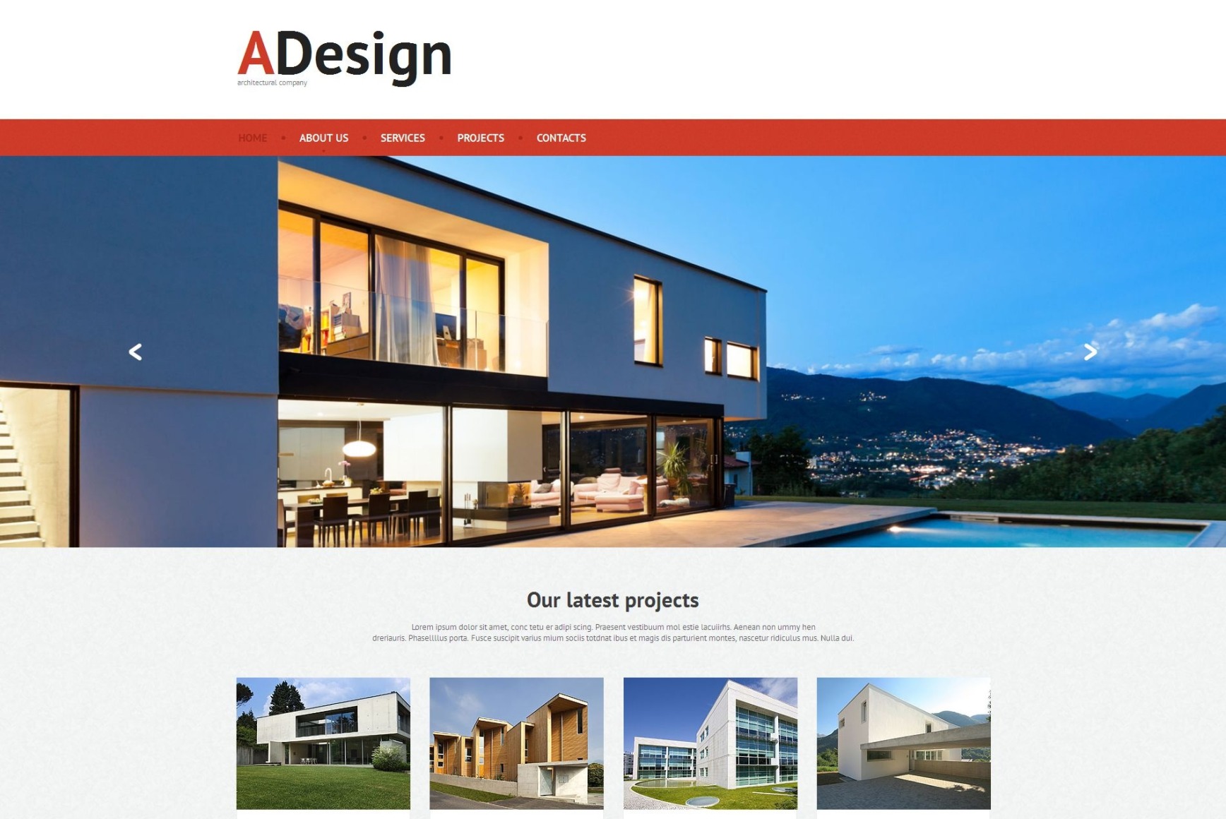 Architecture Design Website Template - MotoCMS
