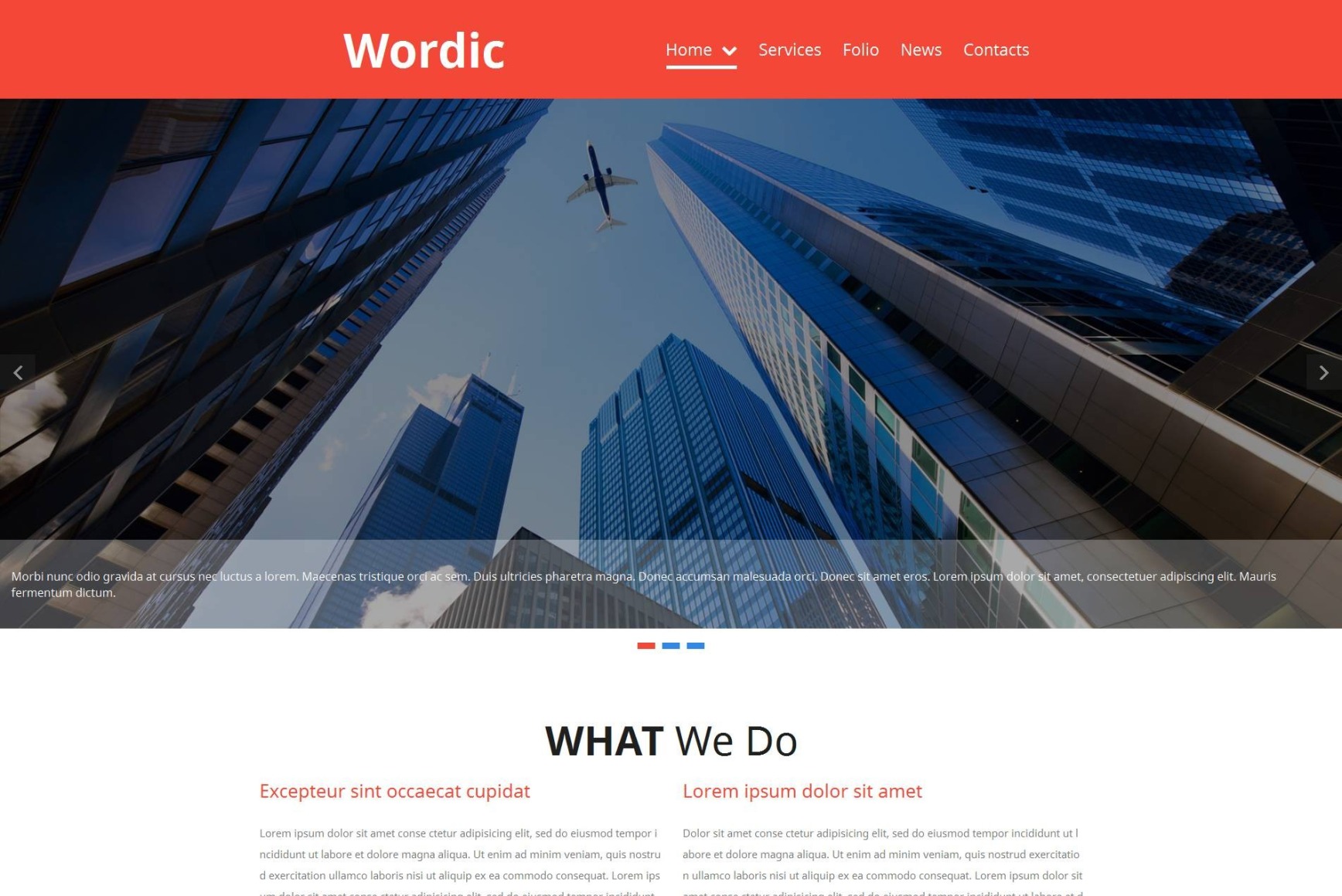 Web Development Website Template for Digital Company - MotoCMS