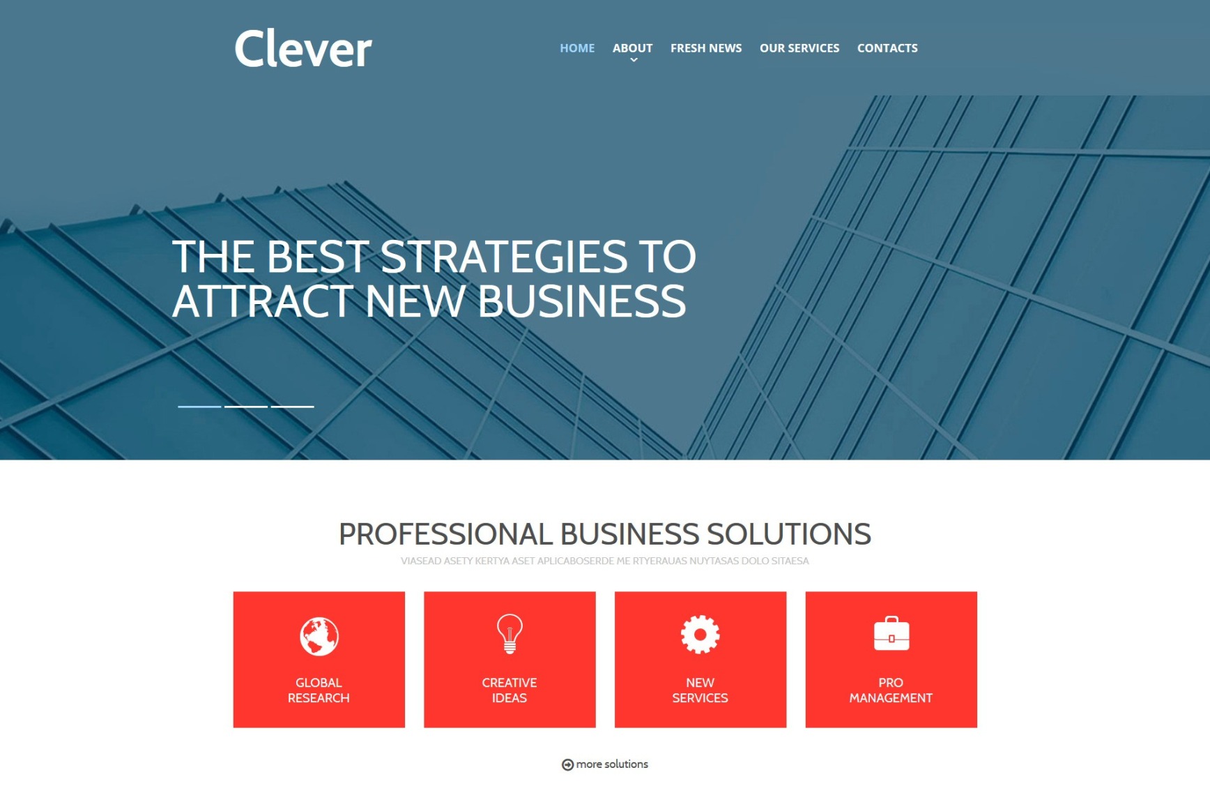Business Web Page Design for Entrepreneur Websites - MotoCMS