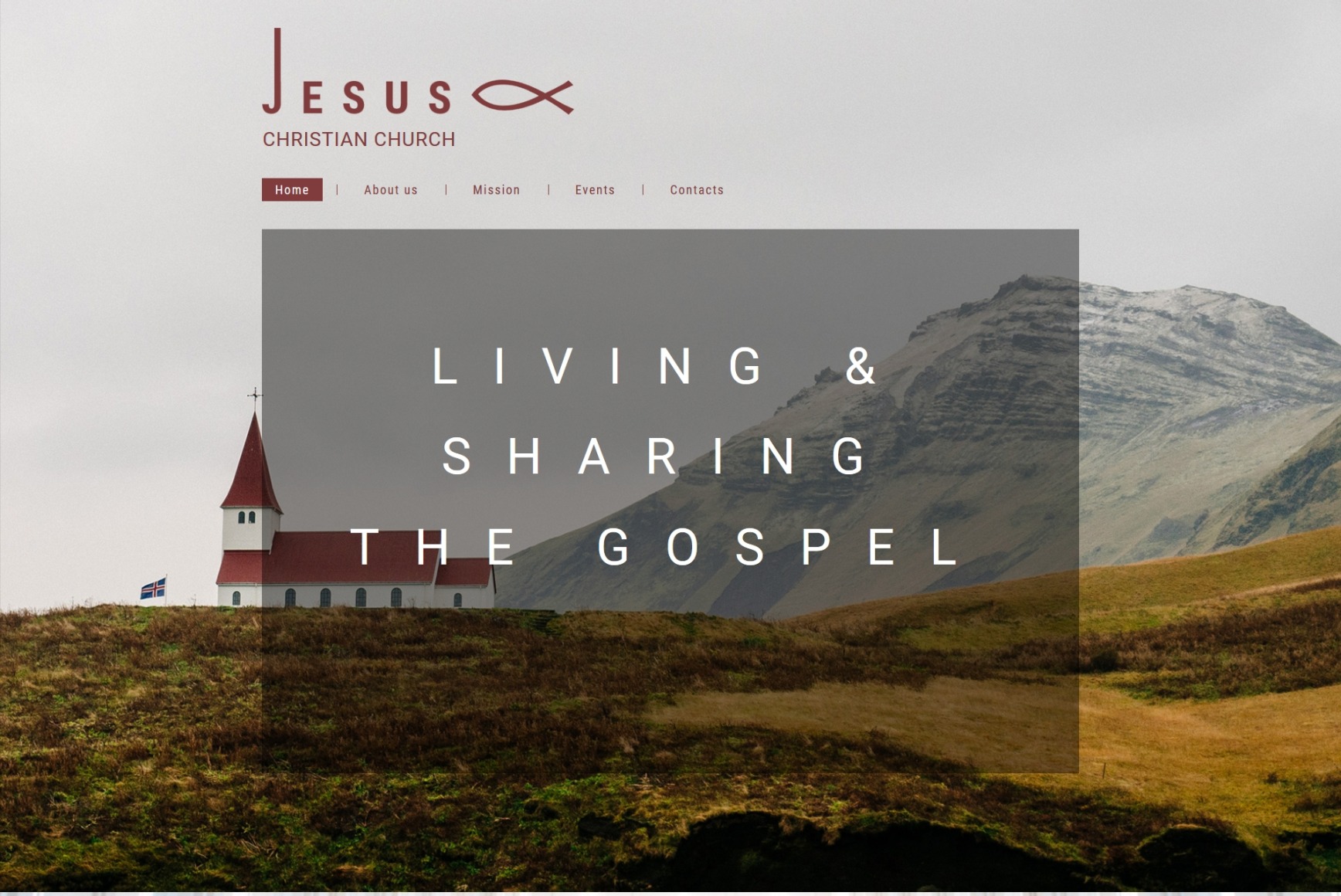 Christian Church Website Design for Beautiful Church Websites - MotoCMS