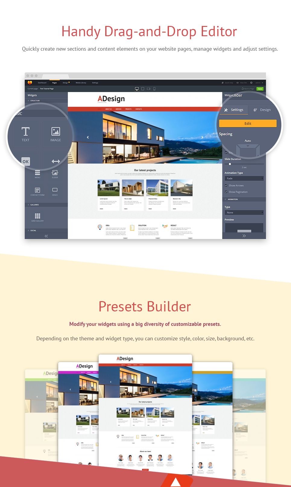 Architecture Responsive Website Template for Architects - MotoCMS