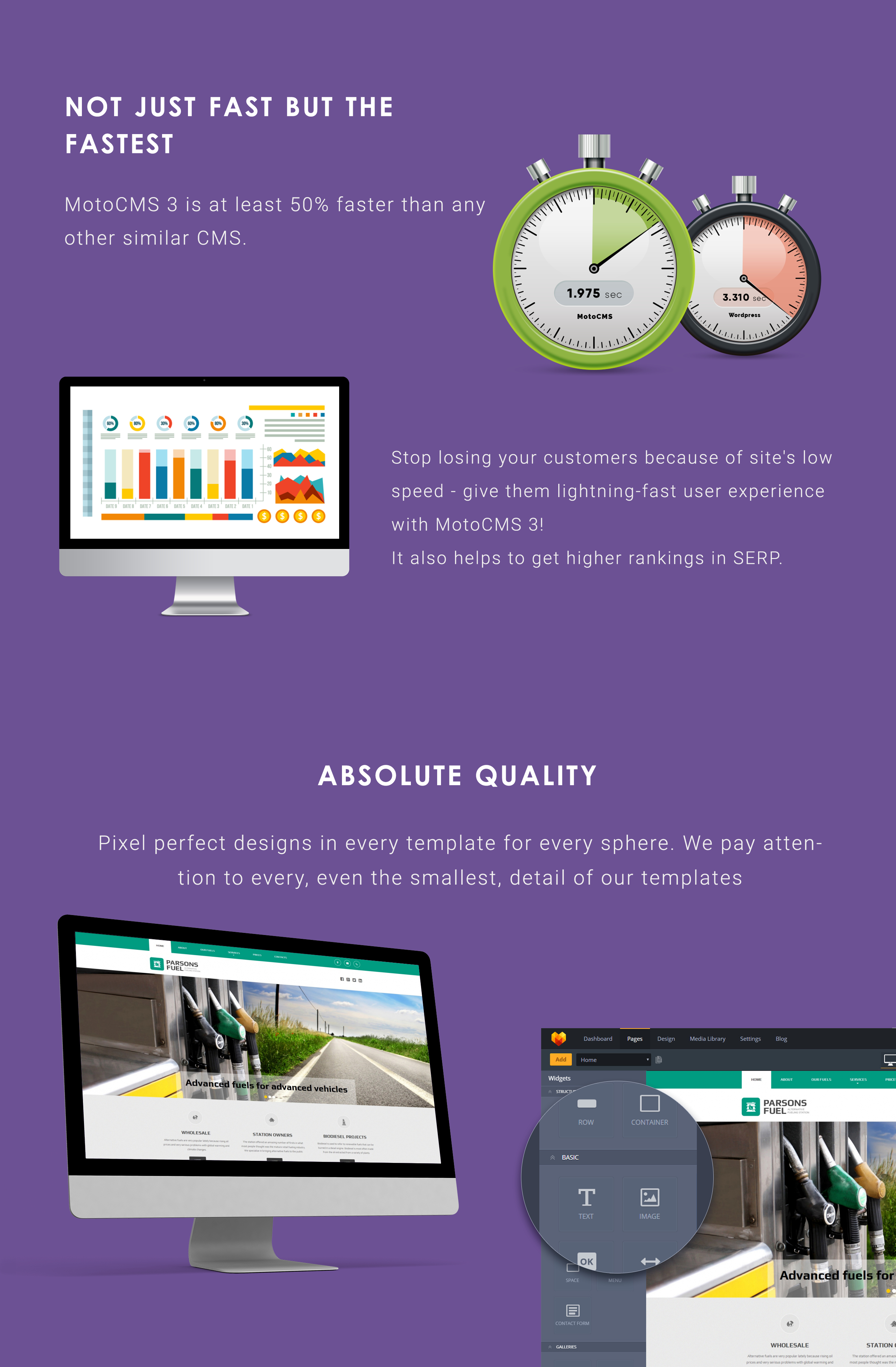 Gas Station Website Template for Fuel Company - MotoCMS