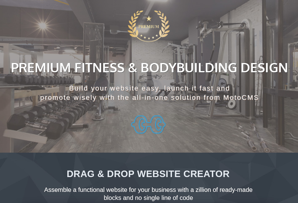 Bodybuilding Website Template for Gym & Fitness Site - MotoCMS