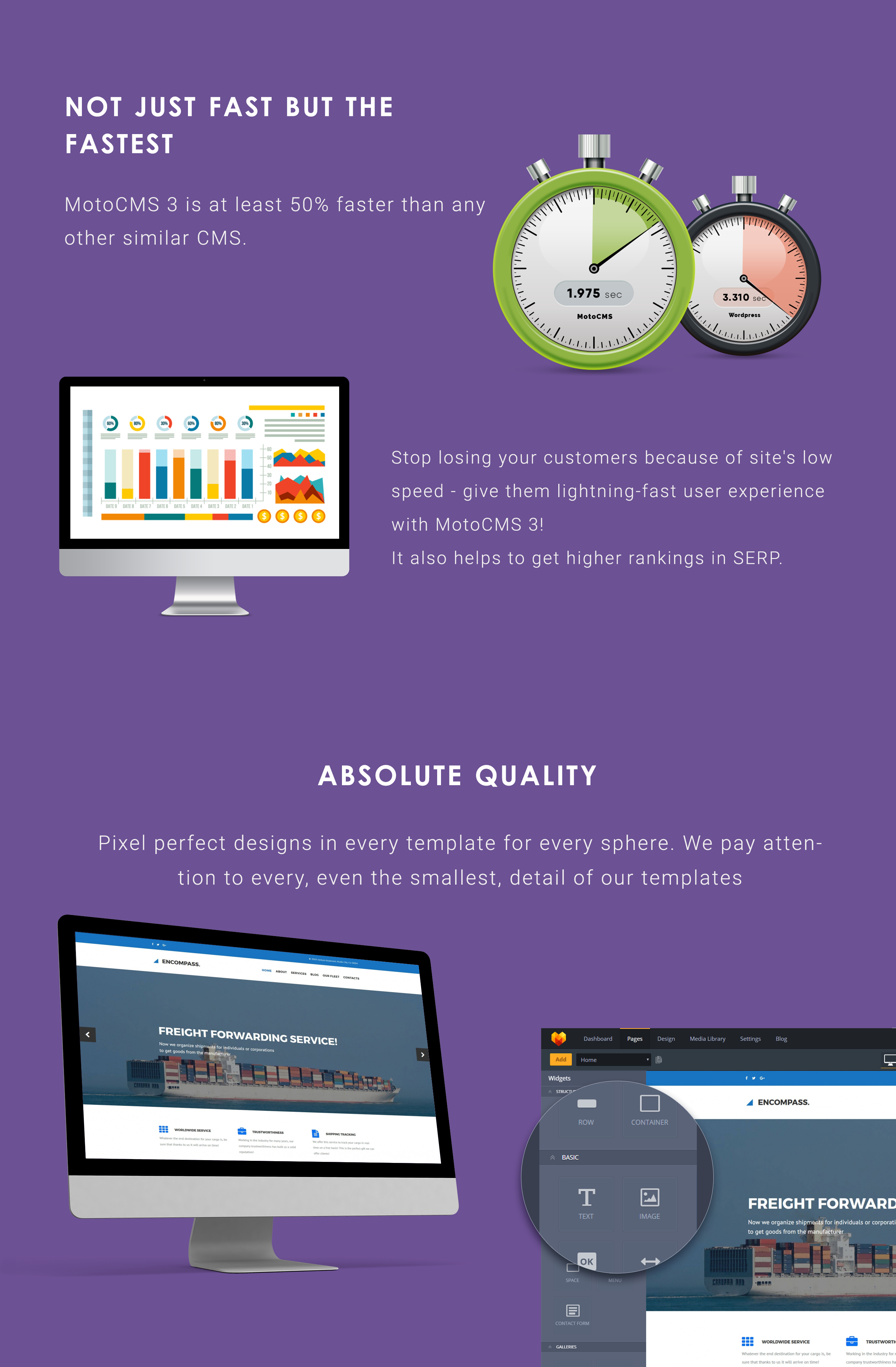 Freight Forwarder Website Template for Freight Company - MotoCMS