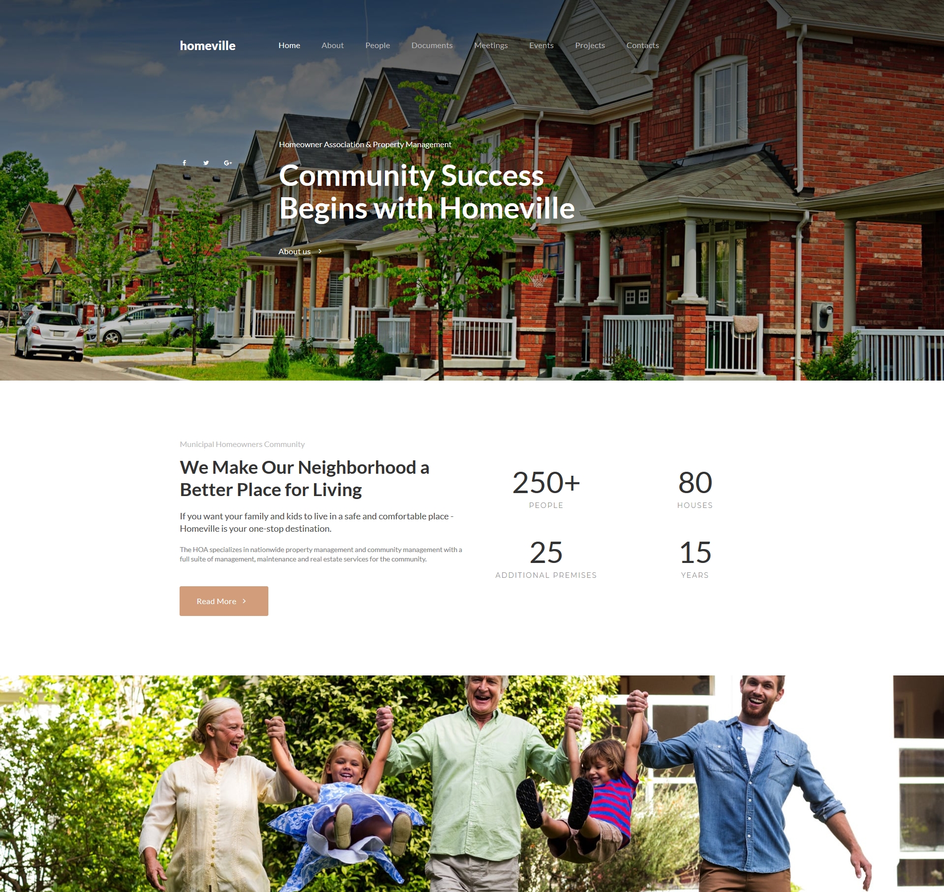Realtor Website Design - Homeville | TemplateMonster