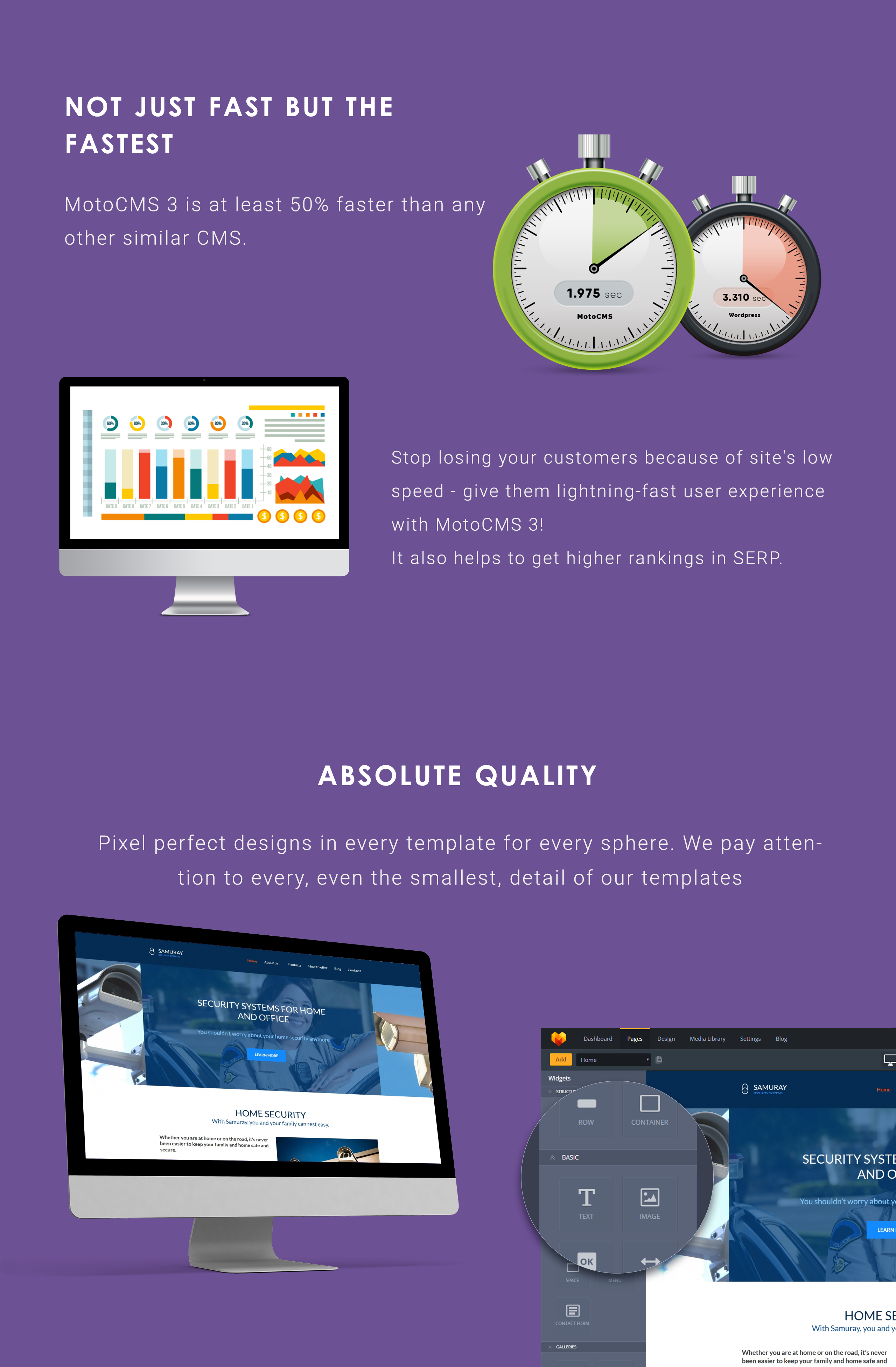 Security System Website Template for Home and Business Security - MotoCMS