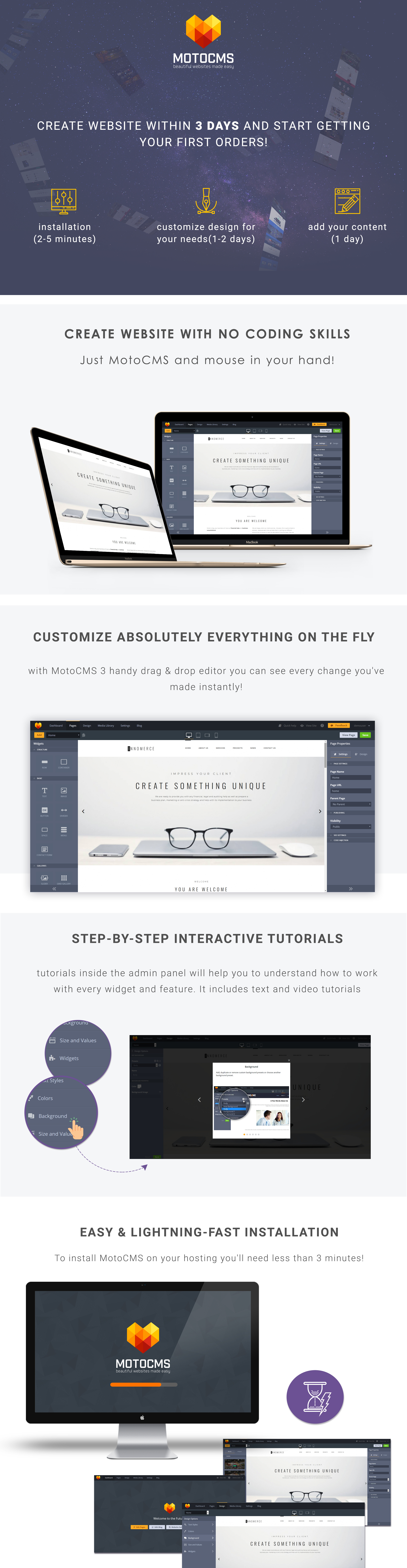 Local Business Website Design Template - MotoCMS