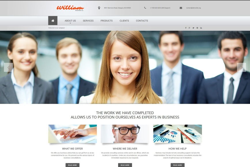 Small Business Web Page Design for Local Companies - MotoCMS