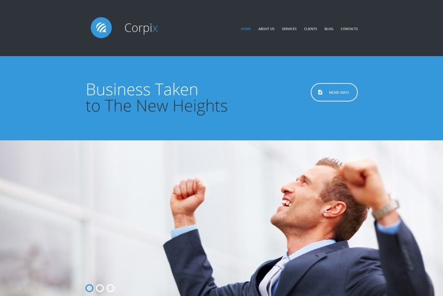 Business Consulting Website Template for Enterprises - MotoCMS