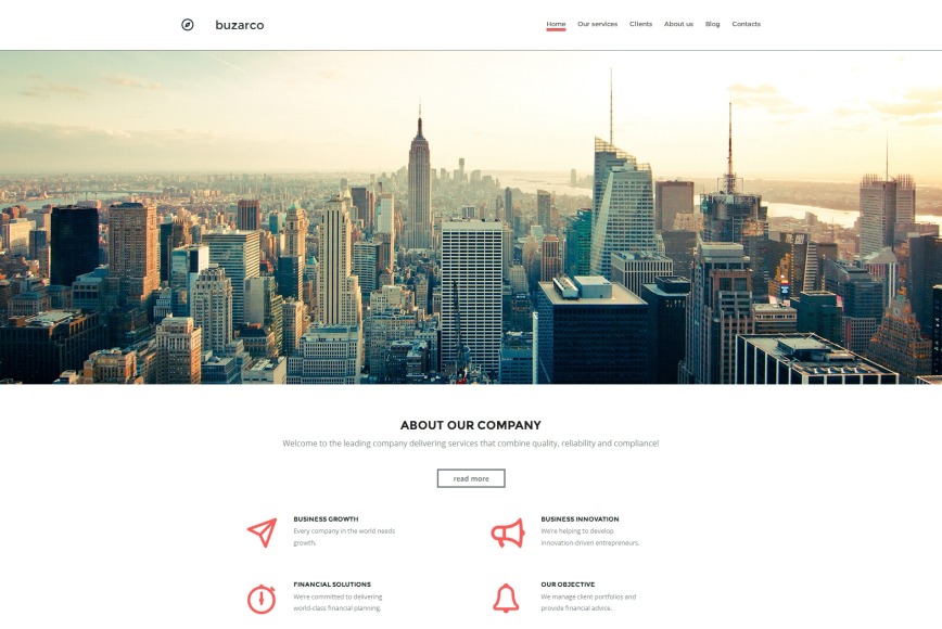 Small Business Website Design for Local Company - MotoCMS