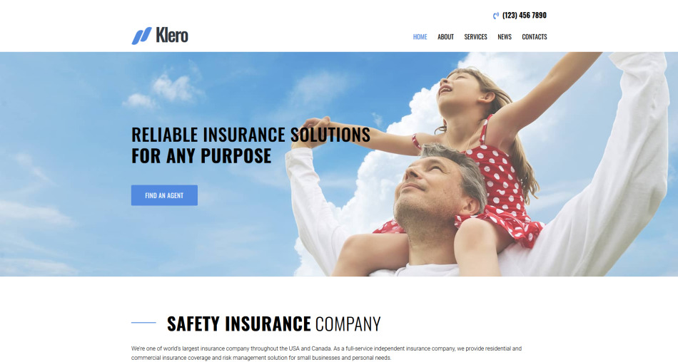 Business Coach Website Template for Mentor Site - MotoCMS