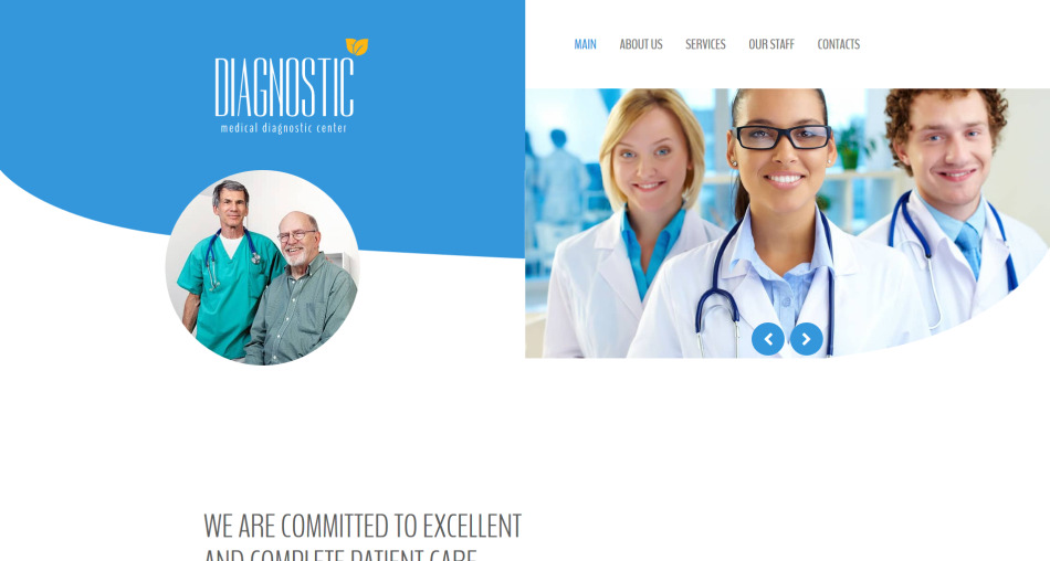 Blood Donation Website Template for Blood Bank - MotoCMS