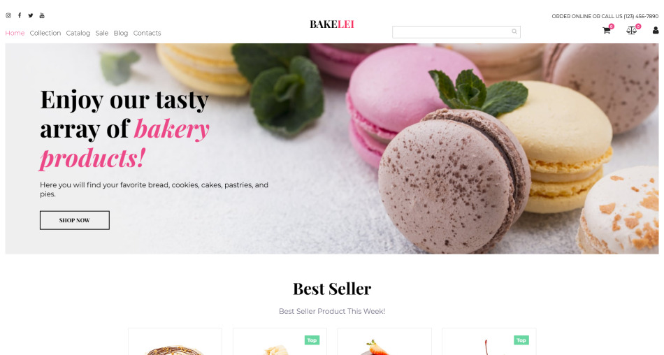 Handicraft Website Template for Handmade Art Sites - MotoCMS