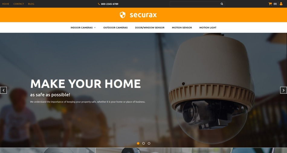 Security Website Templates - Guard System & Services - MotoCMS