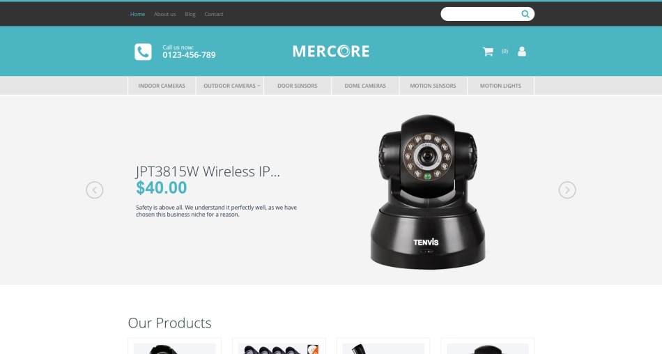 Police Department Website Template for Safety Site - MotoCMS