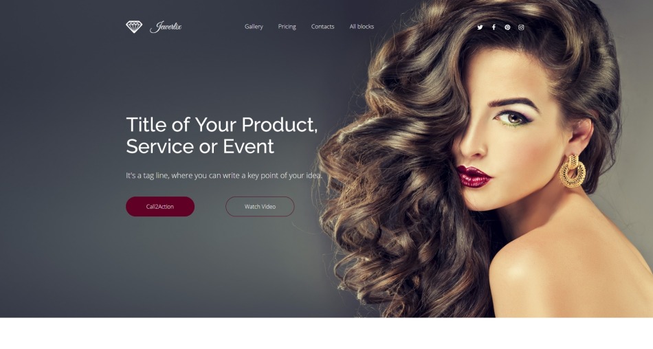 Jewellery Website Template for Handmade Jewelry Sites - MotoCMS