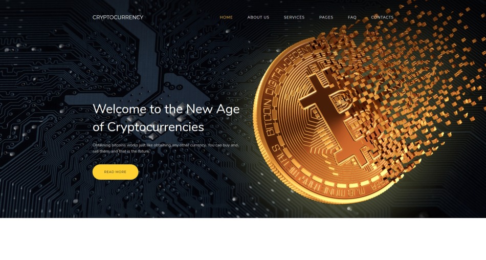Financial Website Templates - Financial Services - MotoCMS