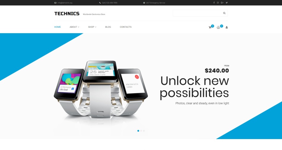 Electronic Deals Website Template - MotoCMS