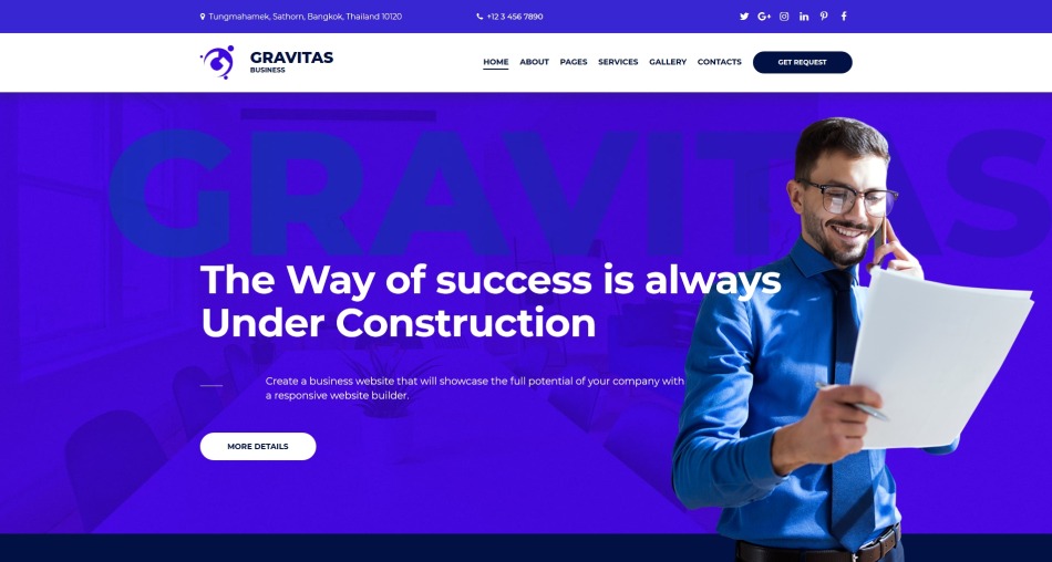 Bus Transport Website Template for Bus and Coach Hire - MotoCMS