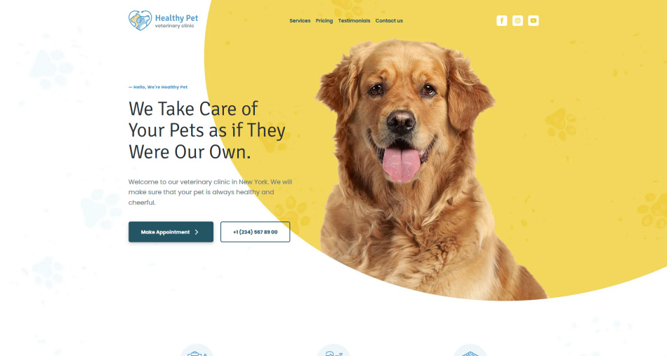 Pet Store Website Design for Online Petshop - MotoCMS