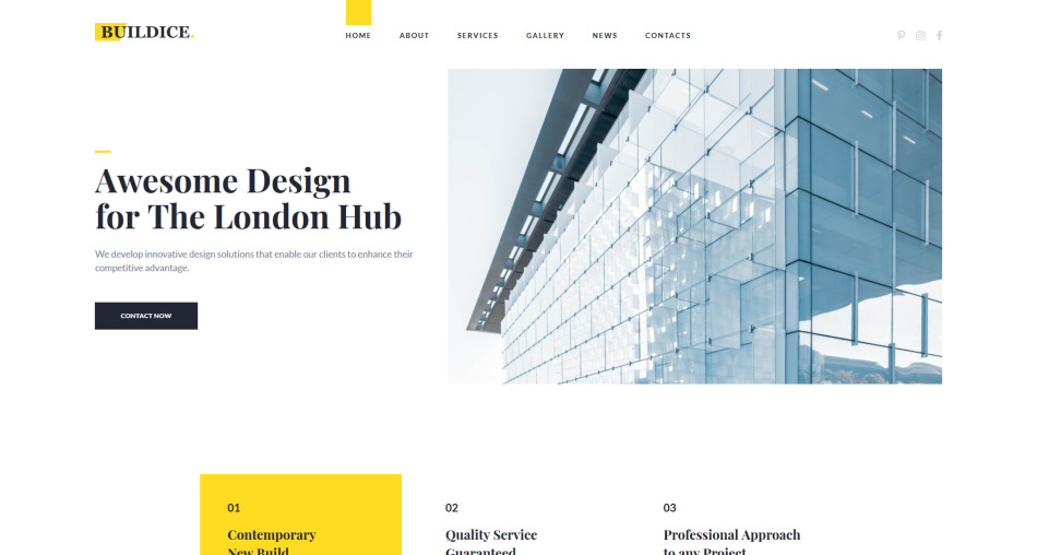 Home Builder Website Template for Eco Construction - MotoCMS