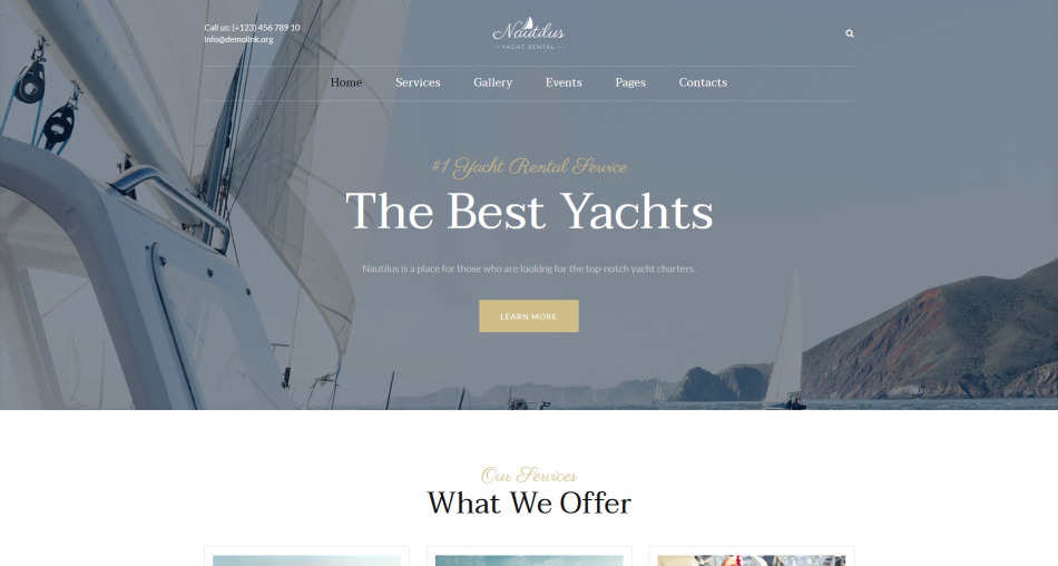 Fishing Website Template for Fisheries Supply Online Store - MotoCMS