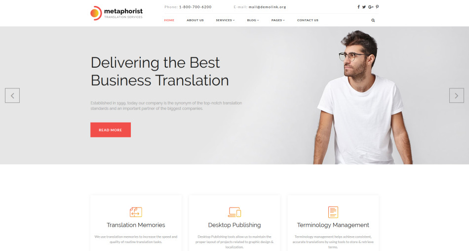 Business Website Templates - MotoCMS